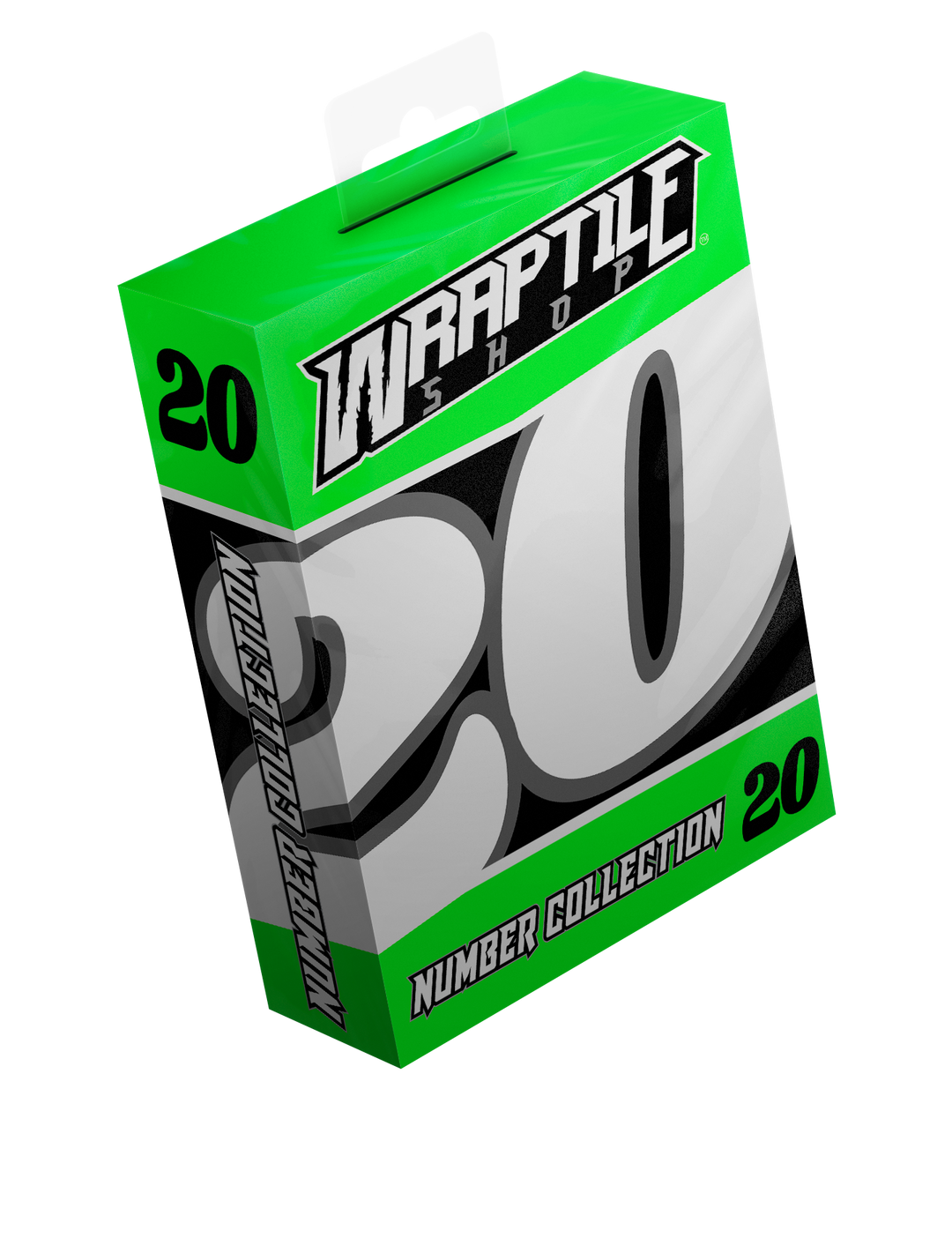 Racing Fonts Number Collection 20 – Wraptile Shop