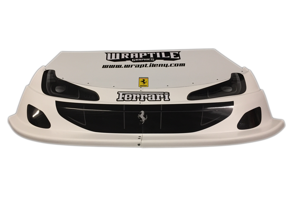 Ferrari Headlight/Grill Graphic Kit – Wraptile Shop