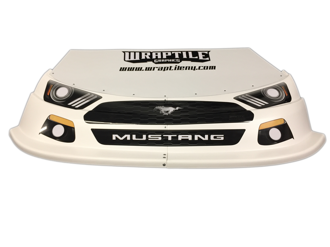 Mustang Headlight/Grill Graphic Kit – Wraptile Shop